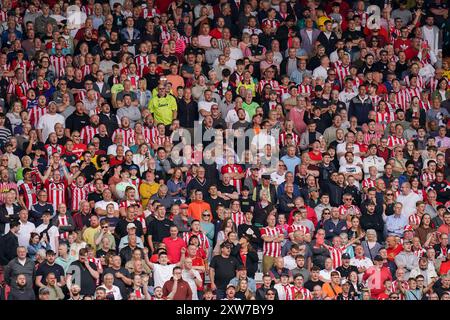 Sheffield United fans during the Sky Bet Championship match Sheffield ...