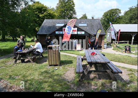 Whiteways Cafe at Bury Hill Stock Photo - Alamy