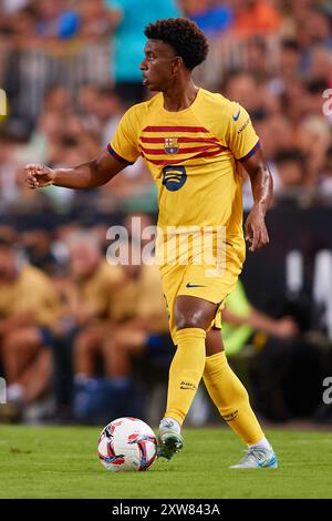Alejandro Balde Of Fc Barcelona During The Spanish Championship Laliga