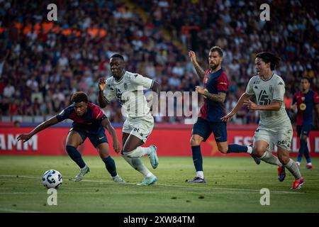 Alejandro Balde (FC Barcelona) in action during a La Liga EA Sports ...