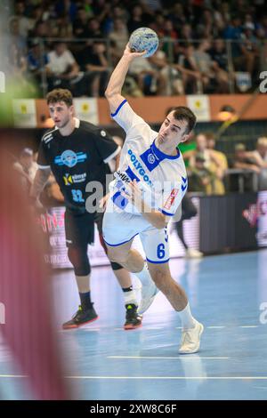 Milos Vujovic (VfL Gummersbach #6), GER, MT Melsungen - VfL Gummersbach ...