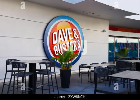 Dave & Buster's, American restaurant and entertainment business Stock ...