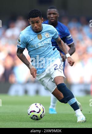 Manchester City's Savinho during the Premier League match at the ...