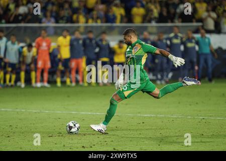 Colorado Rapids goalkeeper Zack Steffen (1) in the first half of an MLS ...