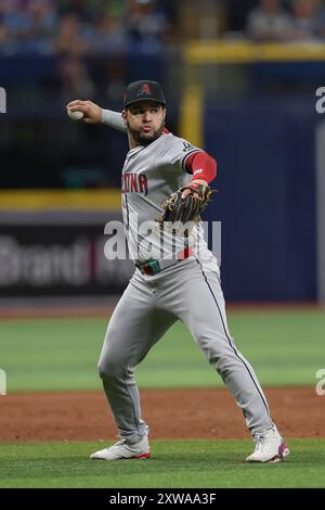 Arizona Diamondbacks third base Eugenio Suárez (28) in the first inning ...
