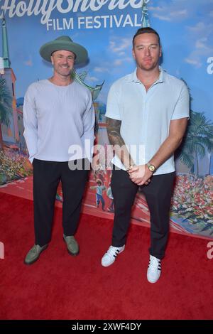 Jaren Hayman und Nathan Elliot bei der Preisverleihung vom 20 ...