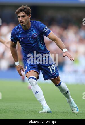 Chelsea's Pedro Neto during the Premier League match at Craven Cottage ...