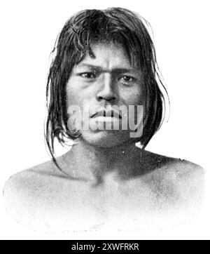 American peoples. Portrait of Wichi (Mataco). The Wichi are an ...