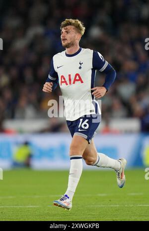 Tottenham Hotspur's Timo Werner during a training session at Tottenham ...