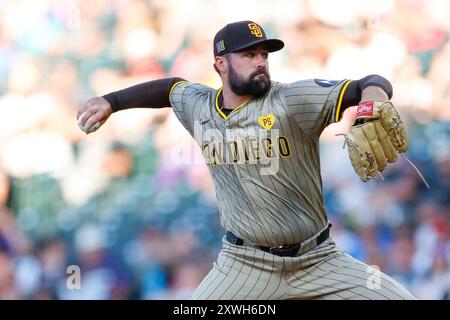 San Diego Padres' Matt Waldron pitches during the second inning of a ...