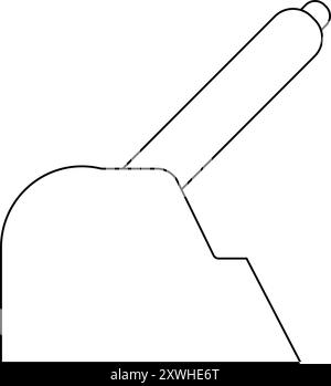 Handbrake symbol icon illustration element design Stock Vector Image ...