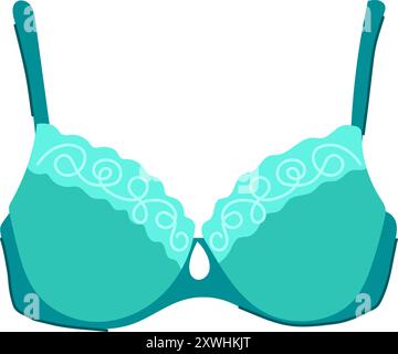 pushup bra modern cartoon vector illustration Stock Vector Image & Art ...