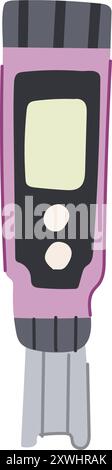 calibration ph meter cartoon vector illustration Stock Vector Image ...