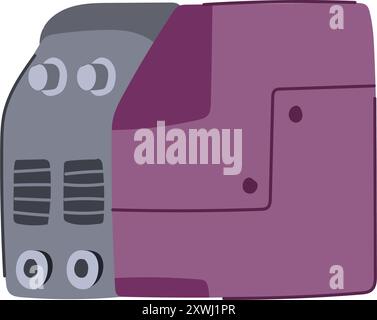 plasma welding machine cartoon vector illustration Stock Vector Image ...