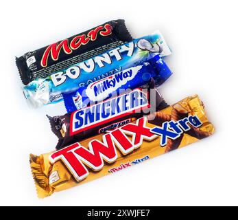 2024: Mars confectionery production, on white Stock Photo - Alamy