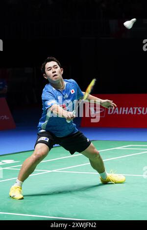 Yokohama, Japan. 20th Aug, 2024. Ohori Aya of Japan falls while ...