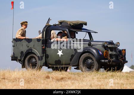 Austin Tilly on display at The Yorkshire Wartime Experience showground ...