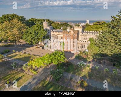 aerial view of whitstable castle dating from 1790 in whitstable kent ...