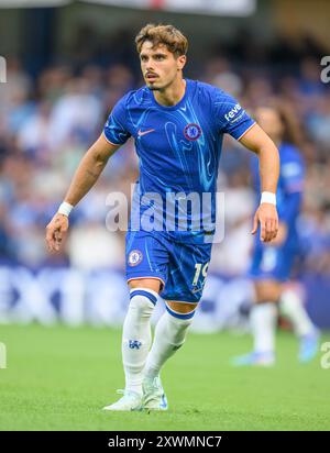 Pedro Neto of Chelsea in action during the Premier League match between ...