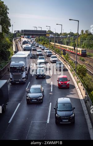 Berlin Verkehr / Straßenverkehr: Bundesautobahn Autobahn BAB A111 ...