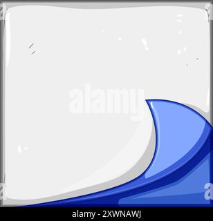 transition flip effect cartoon vector illustration Stock Vector Image ...