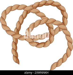 binding rope knot cartoon vector illustration Stock Vector Image & Art ...