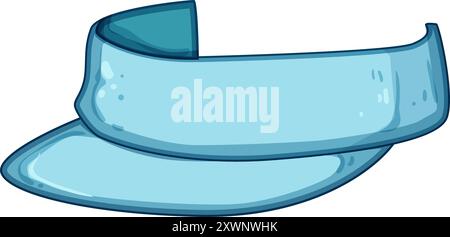 outdoor visor cap cartoon vector illustration Stock Vector Image & Art ...