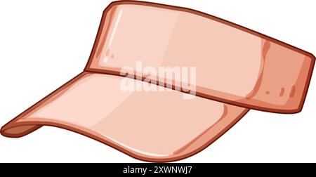 outdoor visor cap cartoon vector illustration Stock Vector Image & Art ...