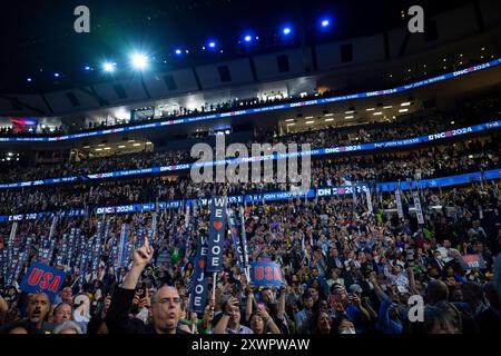 The crowd holds up signs that say “We Love Joe” as United States ...