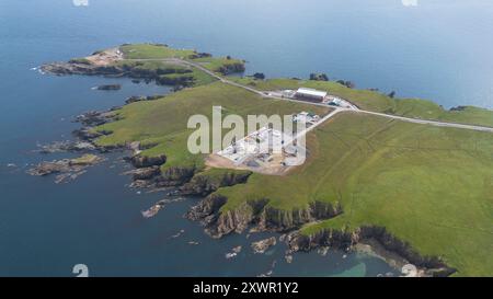 Saxavord spaceport, Unst, Shetland Stock Photo - Alamy