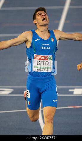 Olimpico Stadium, Rome, Italy - Luca Pellegrini of SS Lazio during Serie A Enilive Football ...