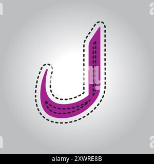 Arabic Calligraphy Alphabet letters or Stylized Riqa font style ...