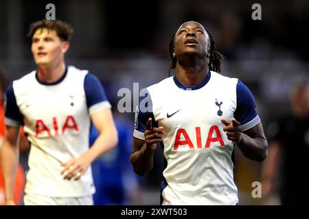 Tottenham Hotspur's Damola Ajayi during the UEFA Champions League ...