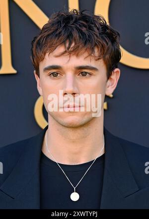 London, UK. Calum Lynch at World Premiere of Bridgerton Season 2 at The ...