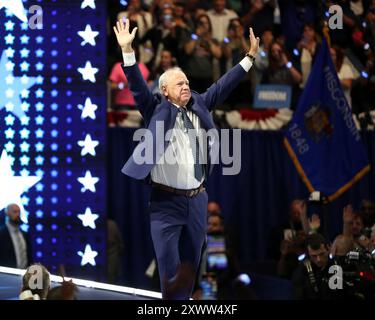 Governor Tim Walz (Democrat of Minnesota), the 2024 Democratic Party ...