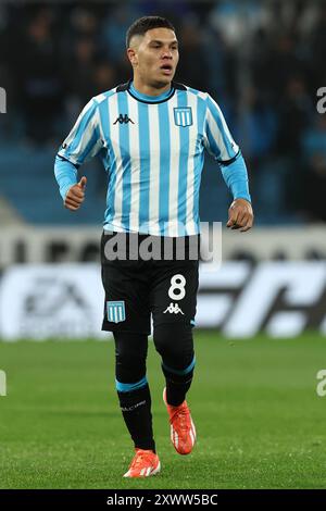 Argentina’s Racing Club Colombian midfielder Juan Fernando Quintero ...