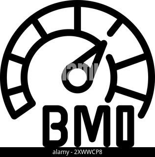 The body mass index (BMI) is a value derived from the mass (weight) and ...