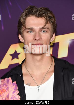 Alex Sampson arriving to “America's Got Talent” Season 19 Live Show ...