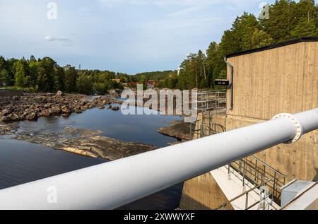 The Dal river, Älvkarleby, Sweden Stock Photo - Alamy