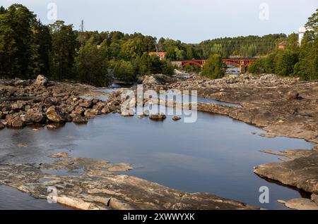 The Dal river, Älvkarleby, Sweden Stock Photo - Alamy