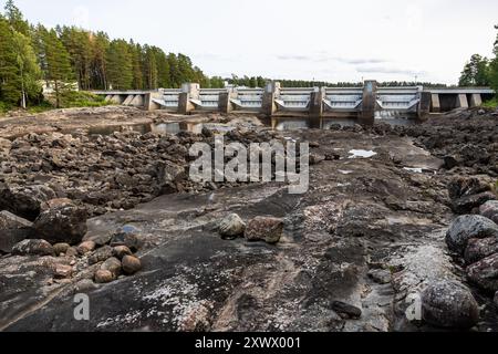 Älvkarleby Hydroelectric Power Plant, the Dal river, Älvkarleby, Sweden ...