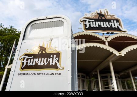 Furuvik Zoo (Swedish: Furuviksparken) in the city of Gävle, Sweden ...
