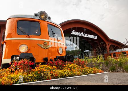 The Swedish Railway Museum (In Swedish: Järnvägsmuseet) in the city of ...