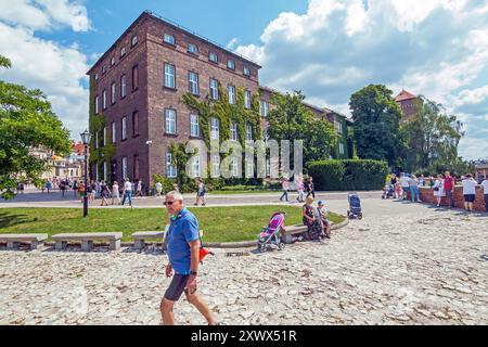 Craco, Poland - 23 July 2022: The Wawel Royal Castle, a castle ...