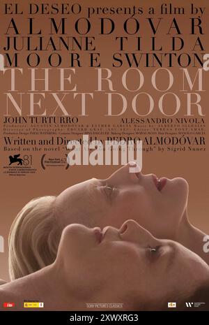 The Room Next Door Julianne Moore & Tilda Swinton Stock Photo - Alamy