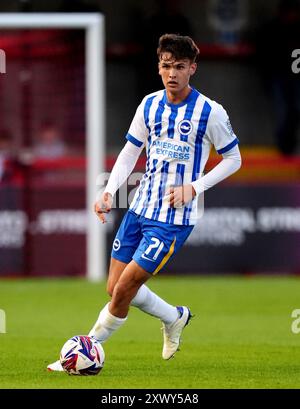 Brighton and Hove Albion's Freddie Simmonds during the Bristol Street ...