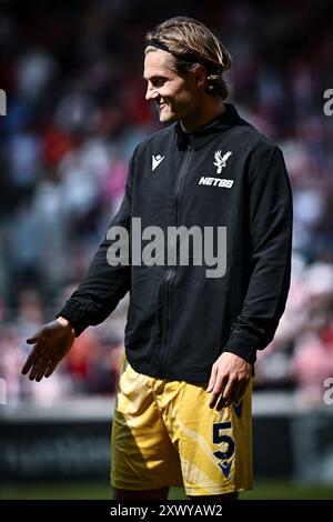 Joachim Andersen of Crystal Palace during the pre-season friendly match ...