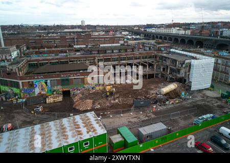 Canal Street, Digbeth, Birmingham, 20th February 2024 - Construction ...
