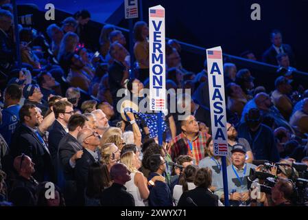 Democratic National Convention Day 1 Chicago. Opening ceremony for DNC ...