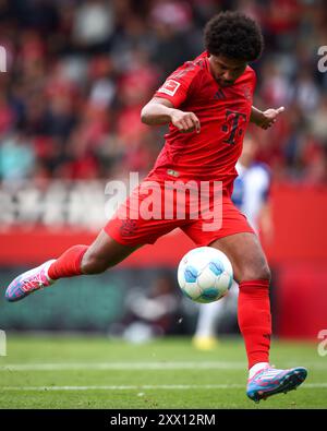 Serge Gnabry (Germany, #20) in a duel with David Hancko (Slovakia, #16 ...